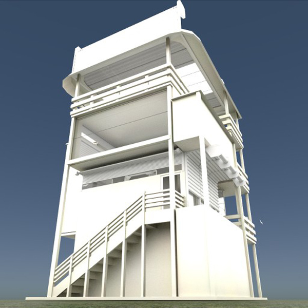 Tower-House Design Blender Game Engine (2) | 3DHaupt