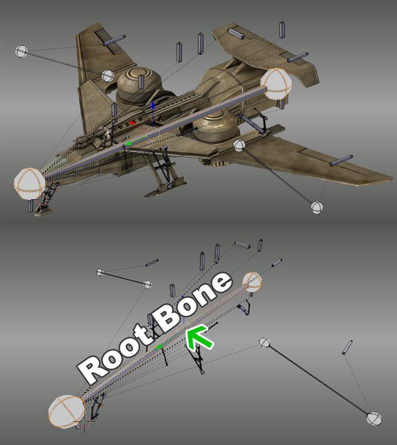 Tutorial Rigging and Animating a Combat Jet in Blender_ (11) | 3DHaupt
