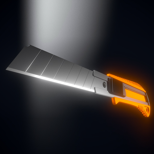 Box Cutter 3D Model in different Versions | 3DHaupt