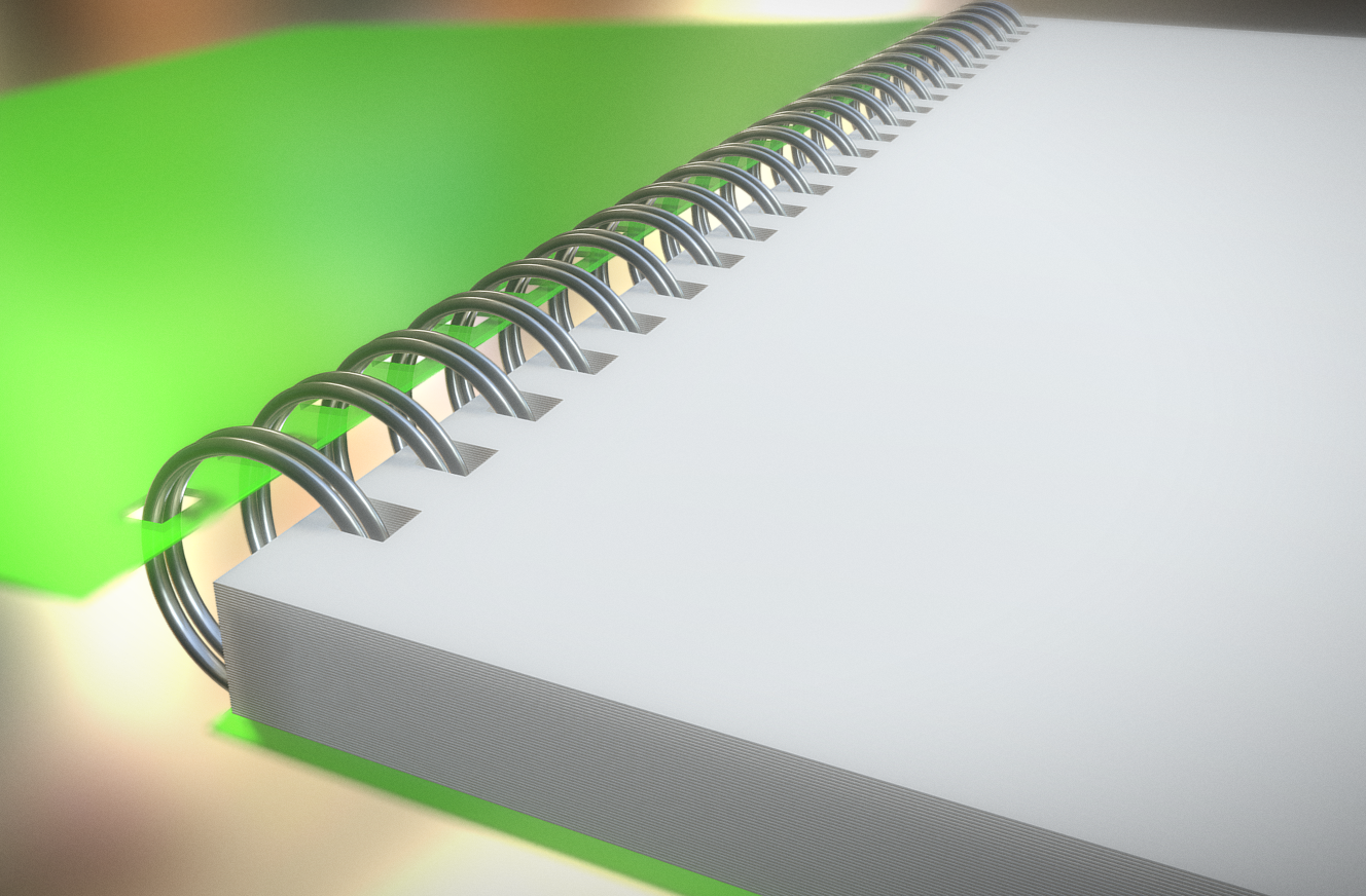 Animated Notepads (Office Stuff Collection) | 3DHaupt