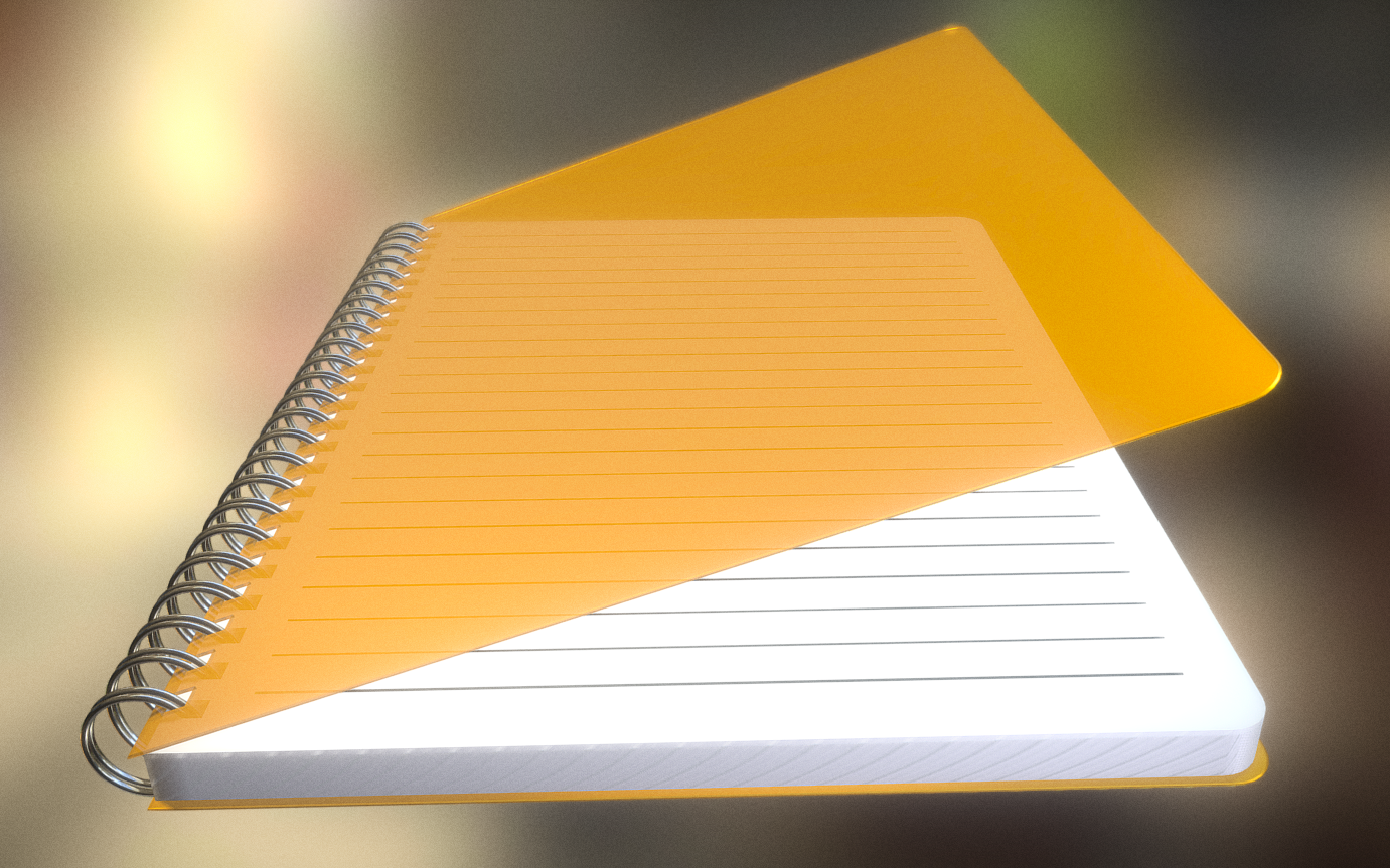 Animated Notepads (Office Stuff Collection) | 3DHaupt