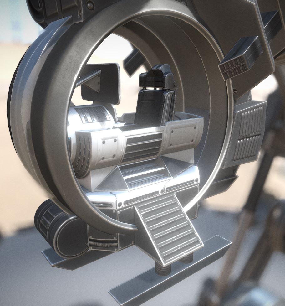 The Walking Mech Neck | 3DHaupt