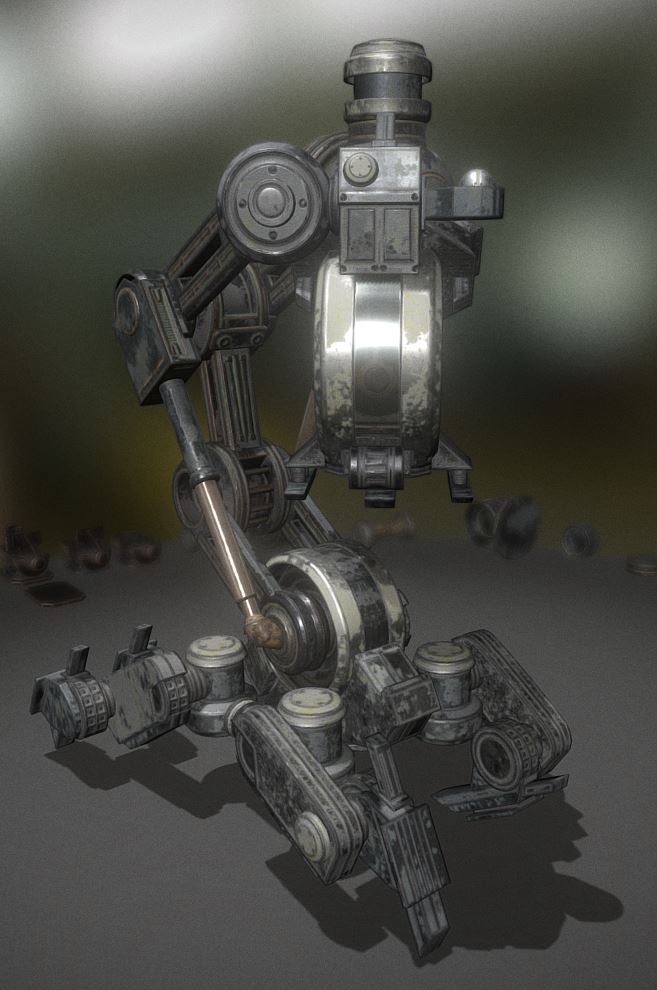 The Walking Mech Neck | 3DHaupt