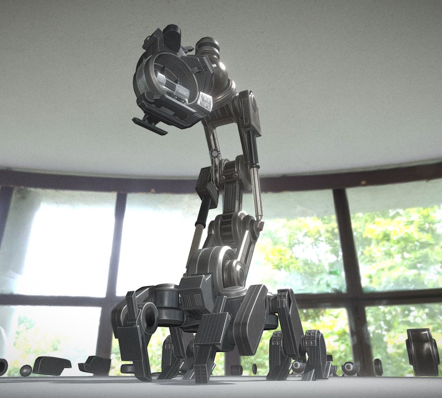 The Walking Mech Neck | 3DHaupt