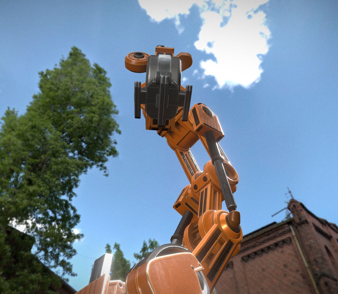 The Walking Mech Neck | 3DHaupt
