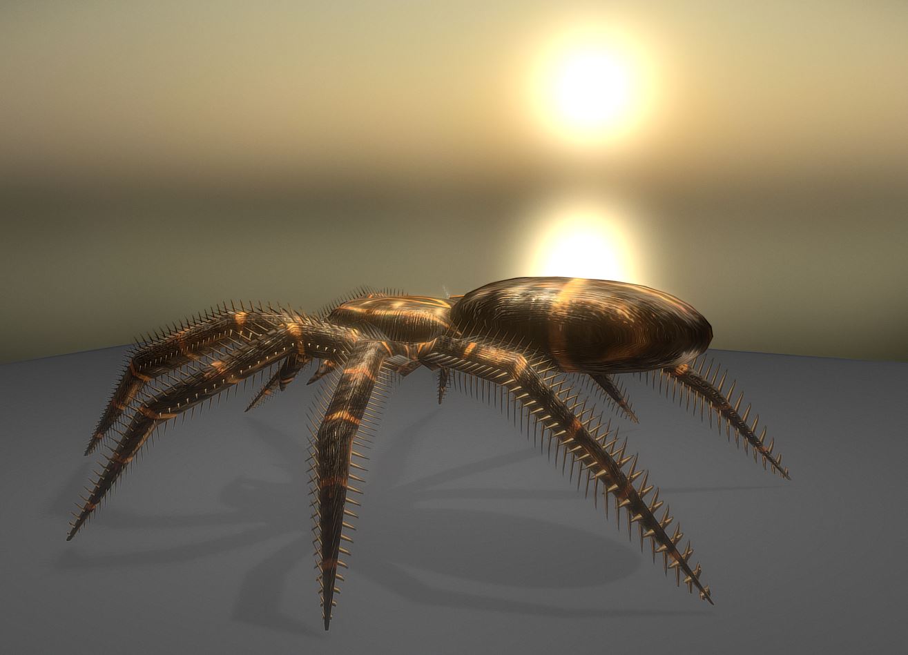 Animated Low-Poly Spider Game-Ready (Download) | 3DHaupt
