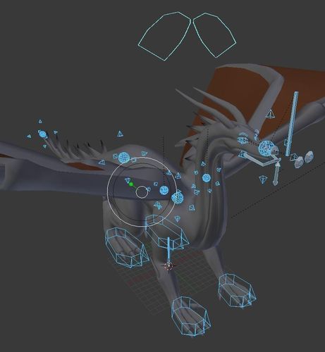 Black Dragon Rigged and Game-Ready (Download) | 3DHaupt