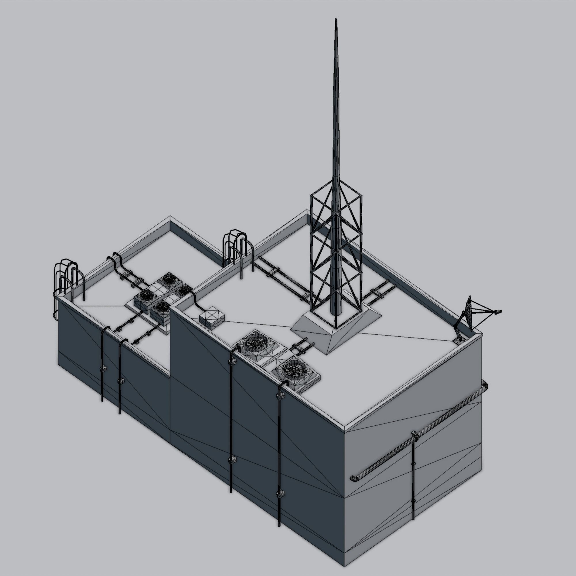 Futuristic Ghetto Building (Download) | 3DHaupt