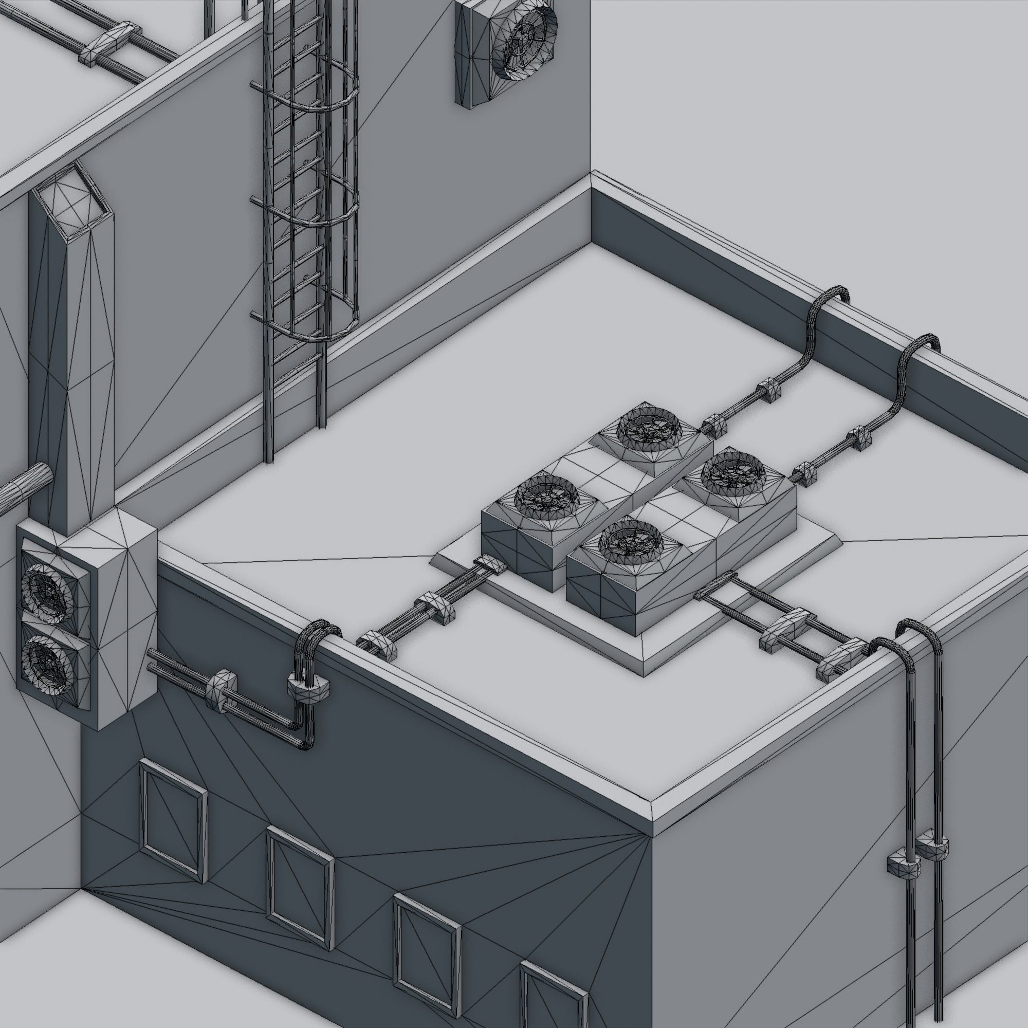 Futuristic Ghetto Building (Download) | 3DHaupt