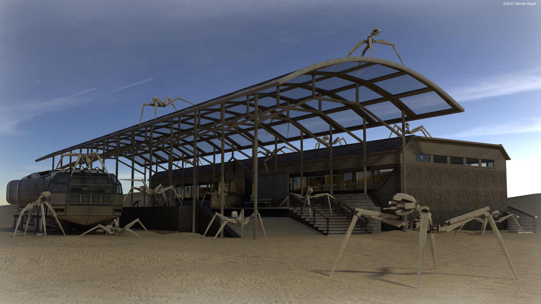 gun-bot-render-scene_3 | 3DHaupt