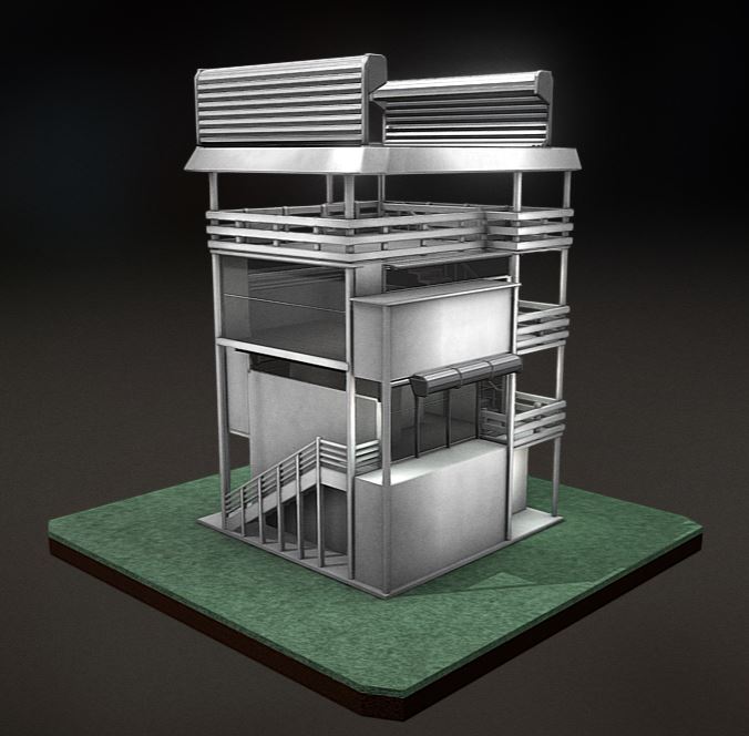Tower-House Design (Download) | 3DHaupt