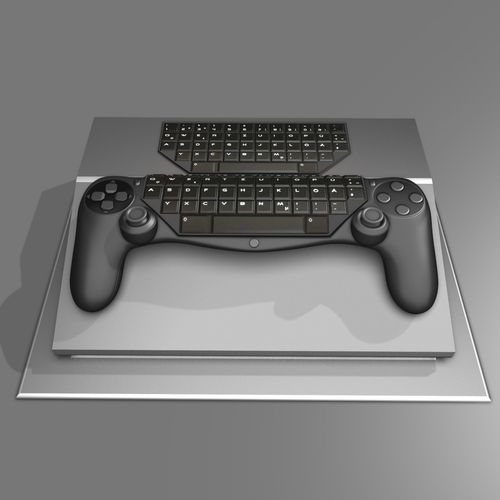 Gamepad Keyboard Hybrid (Download) | 3DHaupt