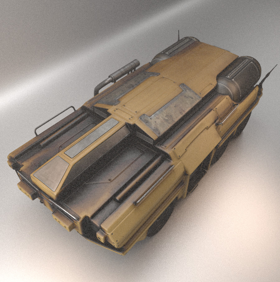 Amphibious Tank | 3DHaupt