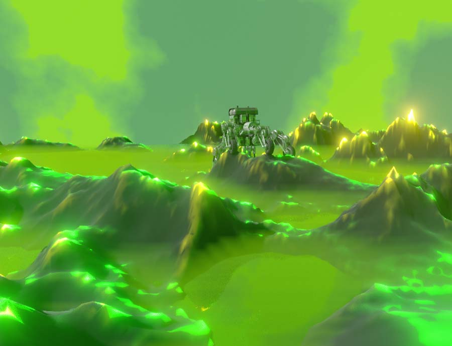 Five Wheeler (Blender 2.8 Version) | 3DHaupt